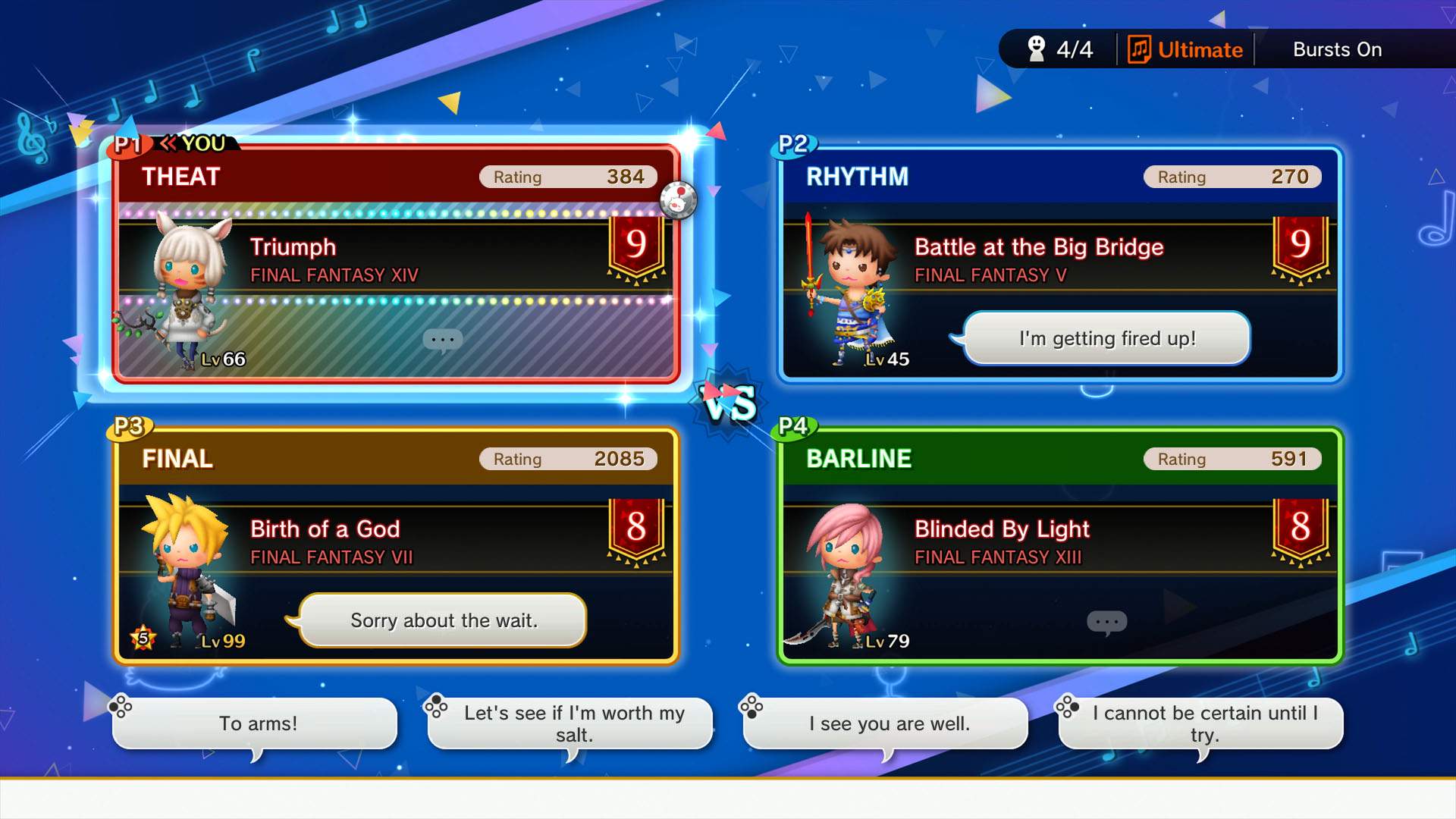 SQUARE ENIX - Games - THEATRHYTHM FINAL BAR LINE SQUARE ENIX - Games - THEATRHYTHM FINAL BAR LINE