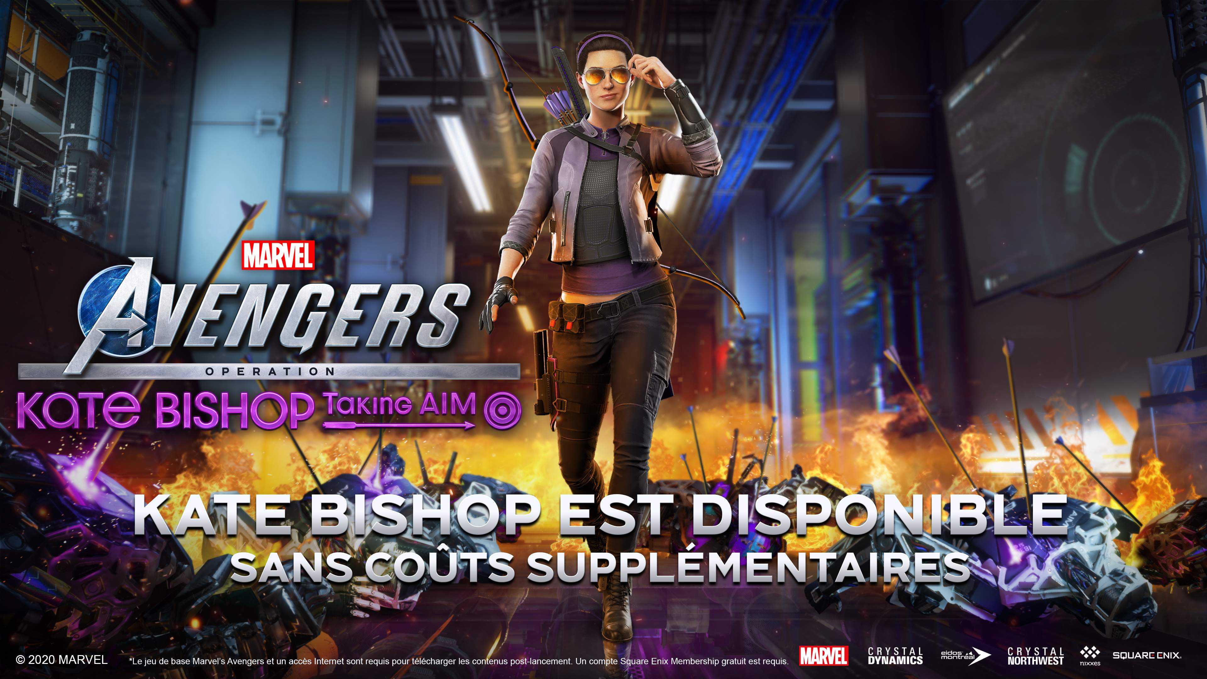 SQUARE ENIX | Site officiel SQUARE ENIX - KATE BISHOP - MAINTENANT ...